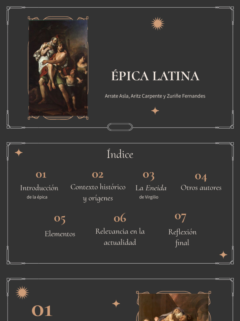 PowerPoint Épica Latina | PDF | Republica Romana | Augusto