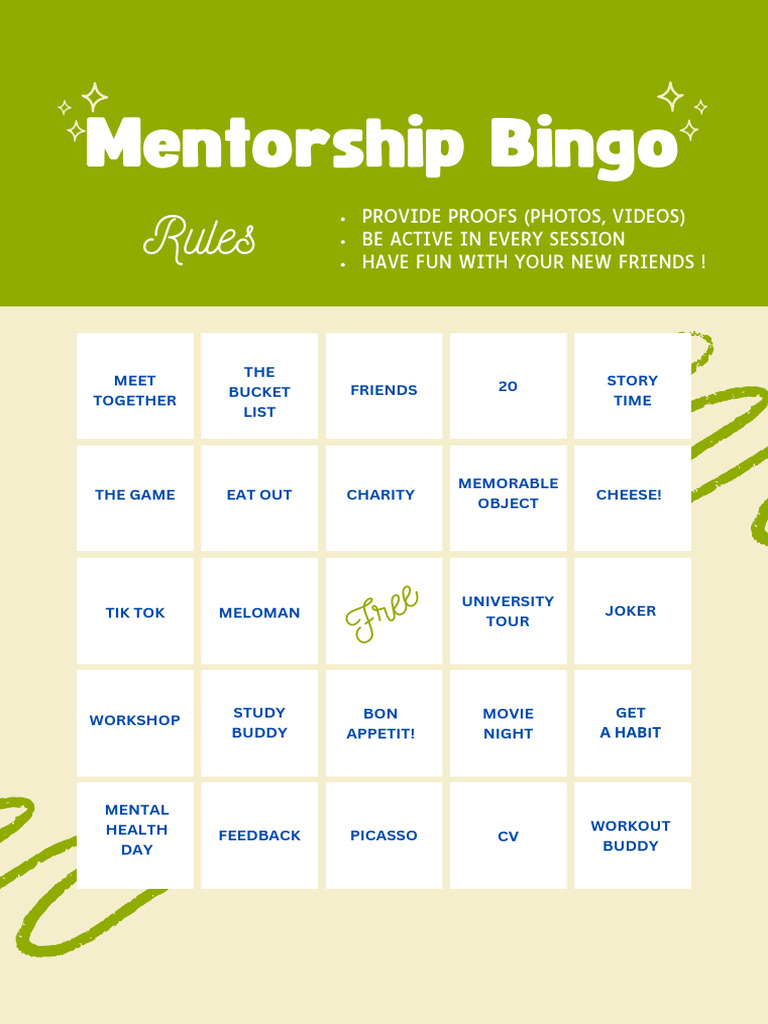 Classroom Bingo Worksheet in Colorful Illustrative Style | PDF ...