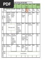 AIS 10B Timetable | PDF
