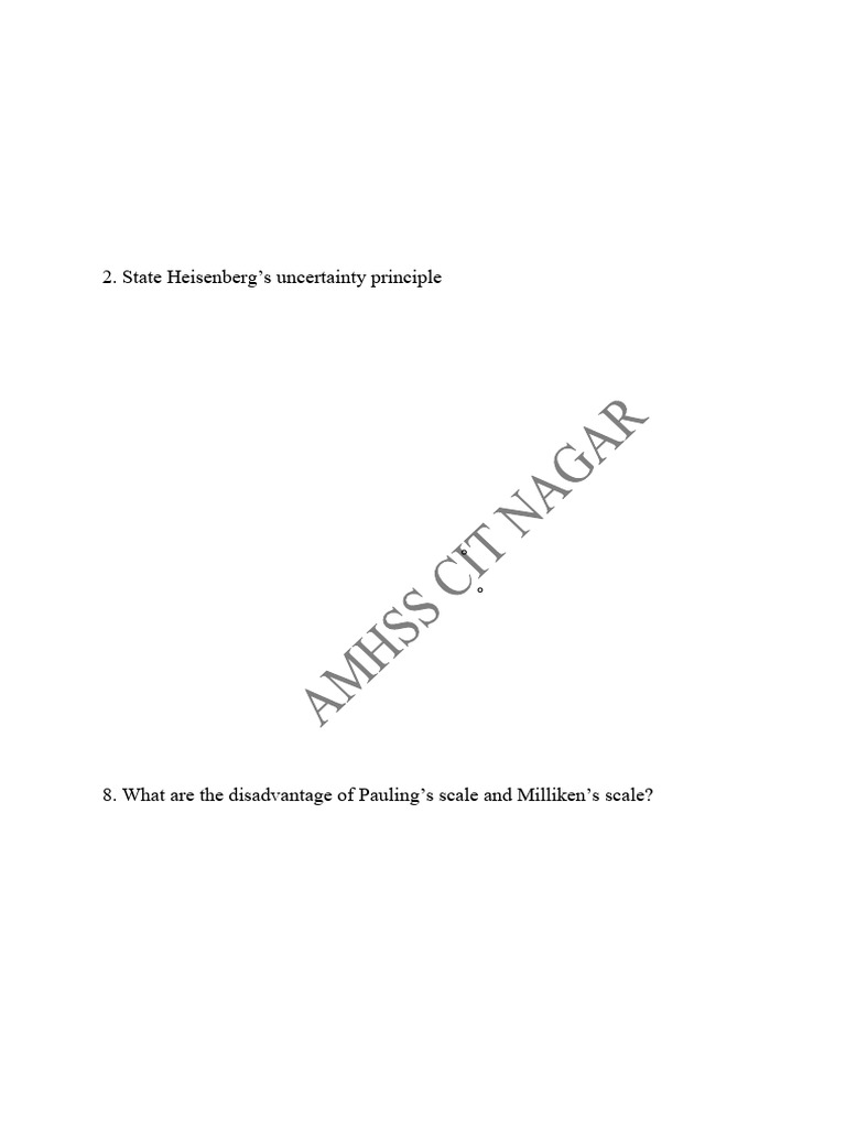 Plus Two Chemistry Question Paper Answer | PDF | Reaction Rate ...