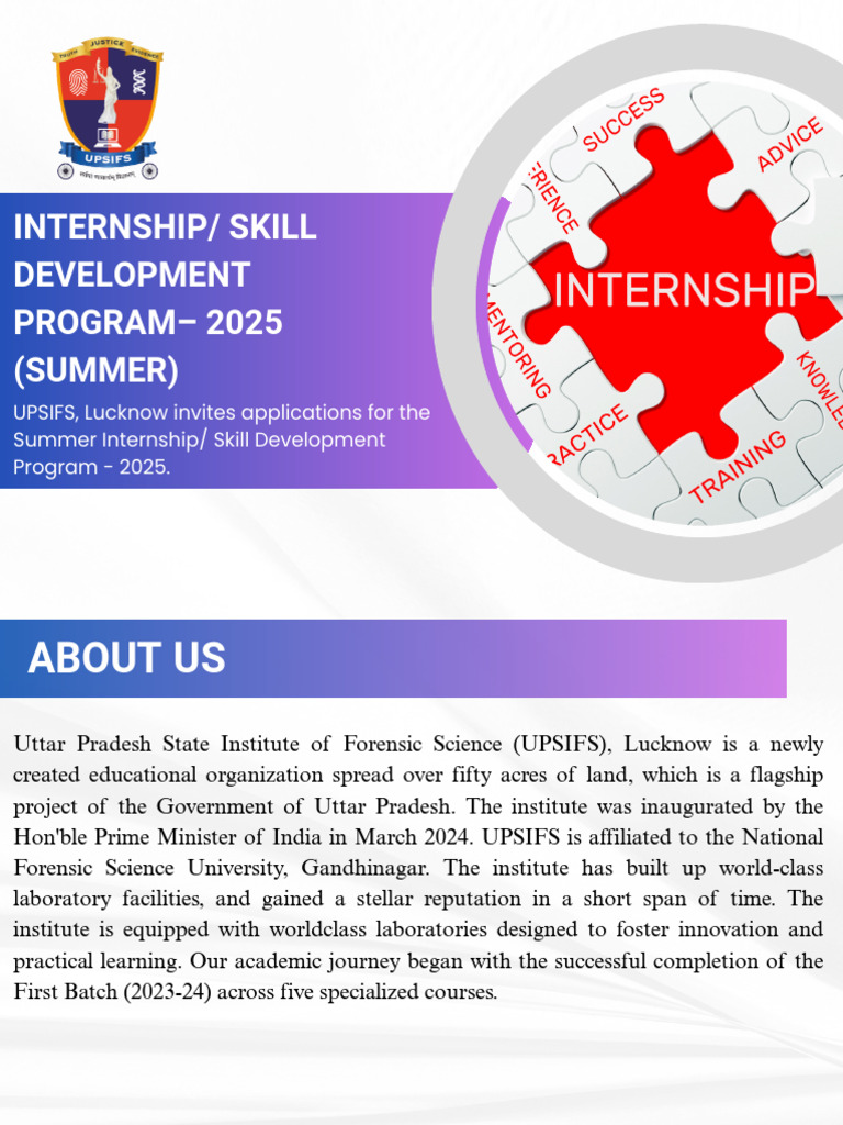 Internship Skill Program - 2025 Revised Version Latest | PDF