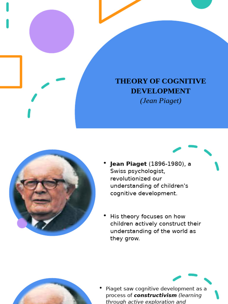 THEORY OF COGNITIVE DEVELOPMENT PPT 1 1 | PDF | Schema (Psychology ...