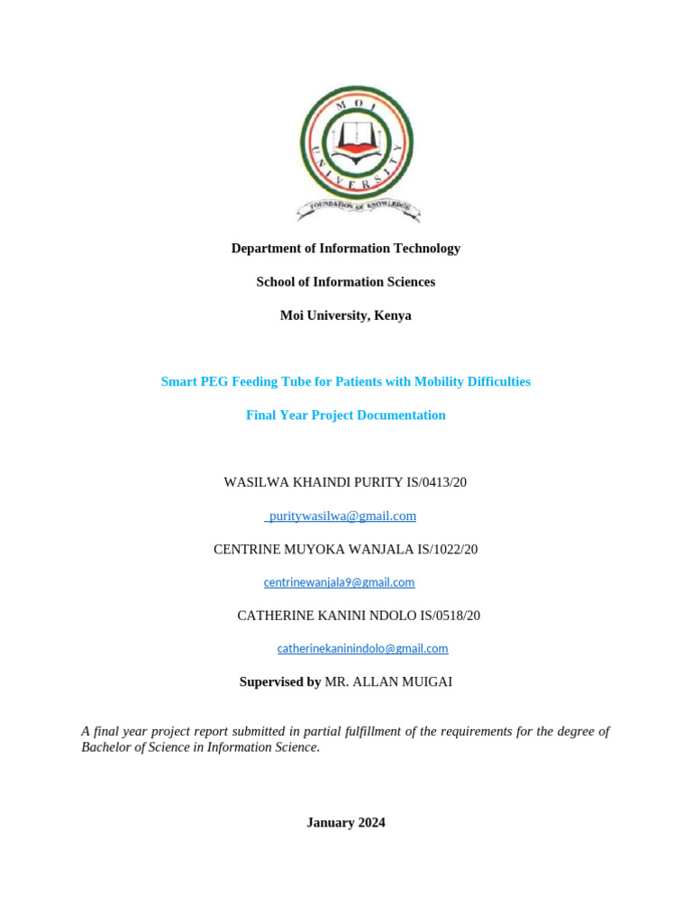 Smart-PEG Project Documentation | PDF | Bluetooth | Analog To Digital ...