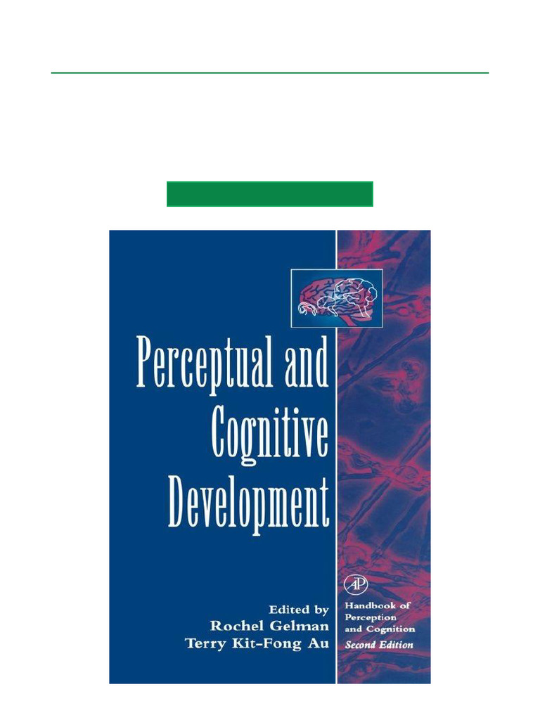 Perceptual and Cognitive Development All Chapter | PDF | Theory Of Mind ...