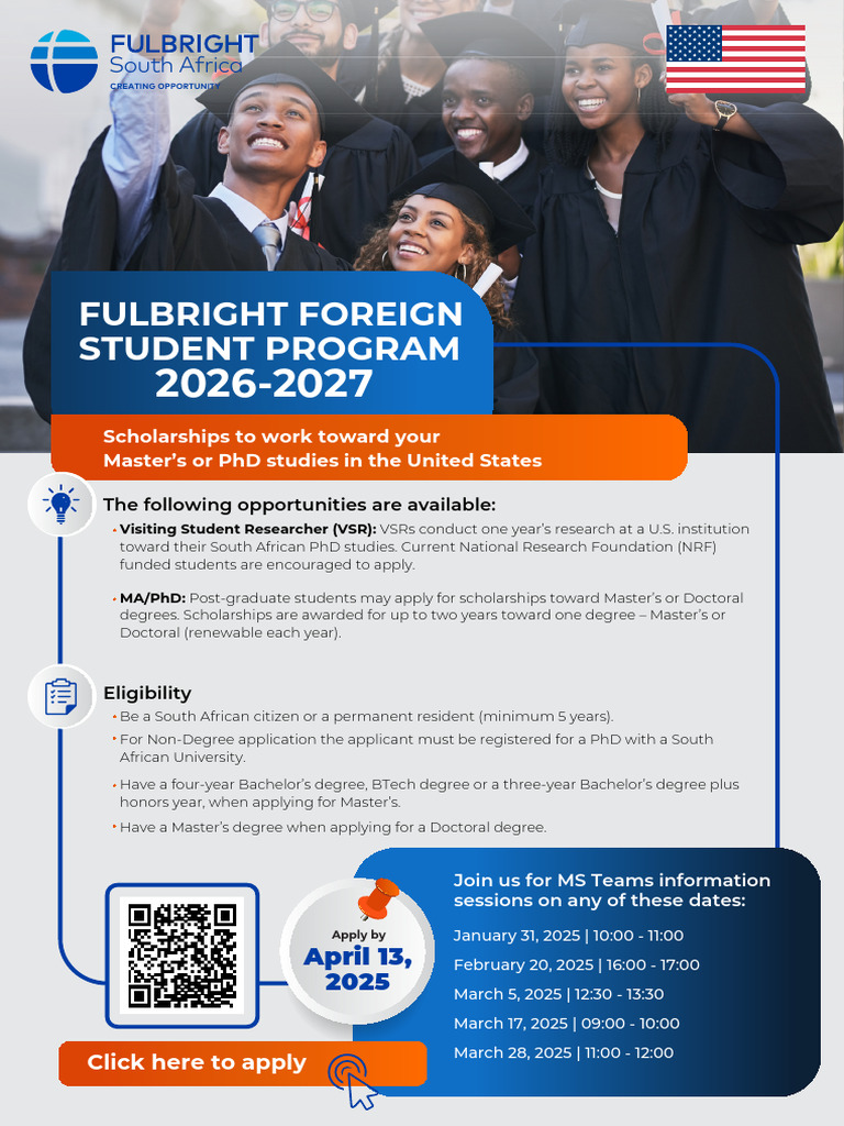 Fulbright Information Session Flyer | PDF