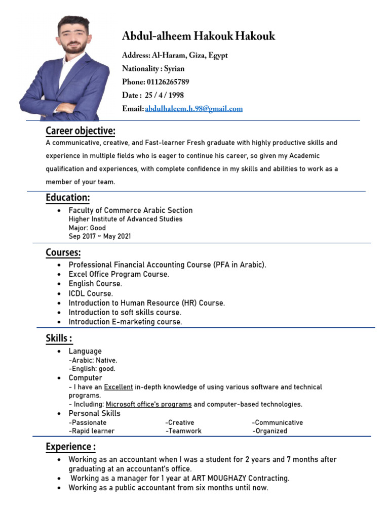 Abdulhaleem.. .CV | PDF