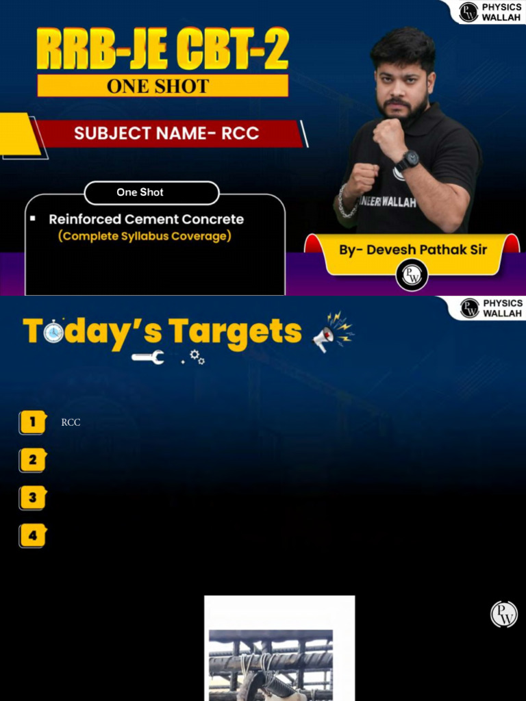 RCC - Class Notes | PDF