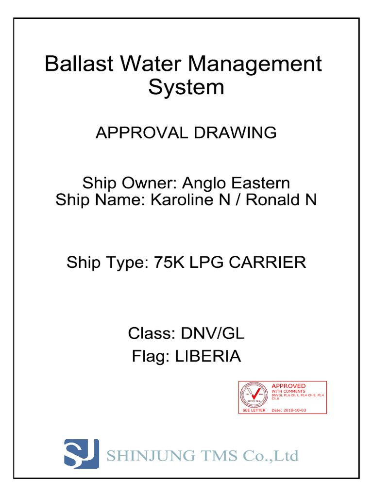Conv_[Retrofit]_Anglo_Eastern_Karoline_N_s_Class_Approval_Dwg-_R0_18-08-... | PDF