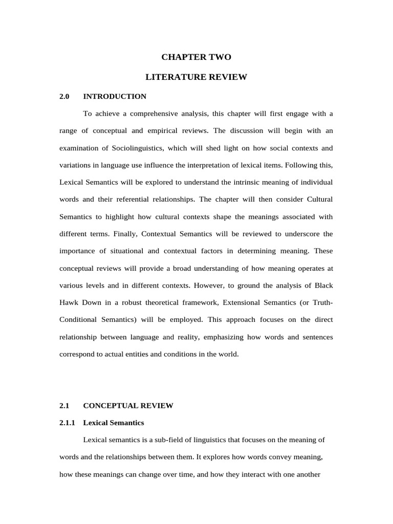 Chapter 2 Black Hawk Down-1 | PDF | Semantics | Linguistics