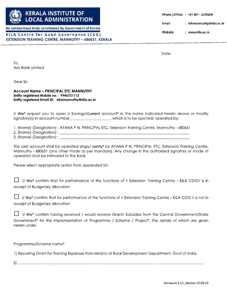 Annexure IV Special Declaration Etc (1) | PDF