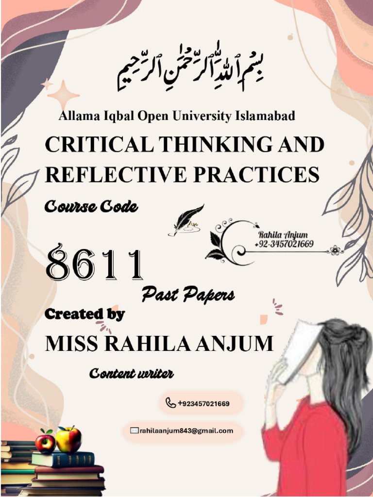 8611 Past Papers by Rahila Anjum | PDF