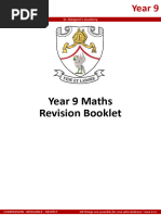 Year 9 Direct & Inverse Proportion Worksheet | PDF
