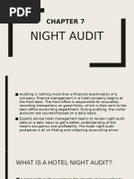 Night Audit Report Checklist Guide | PDF