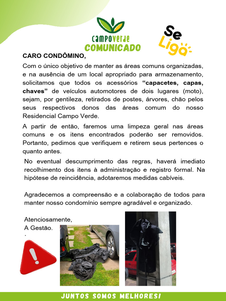 Regras para Manutenção das Áreas Comuns | PDF