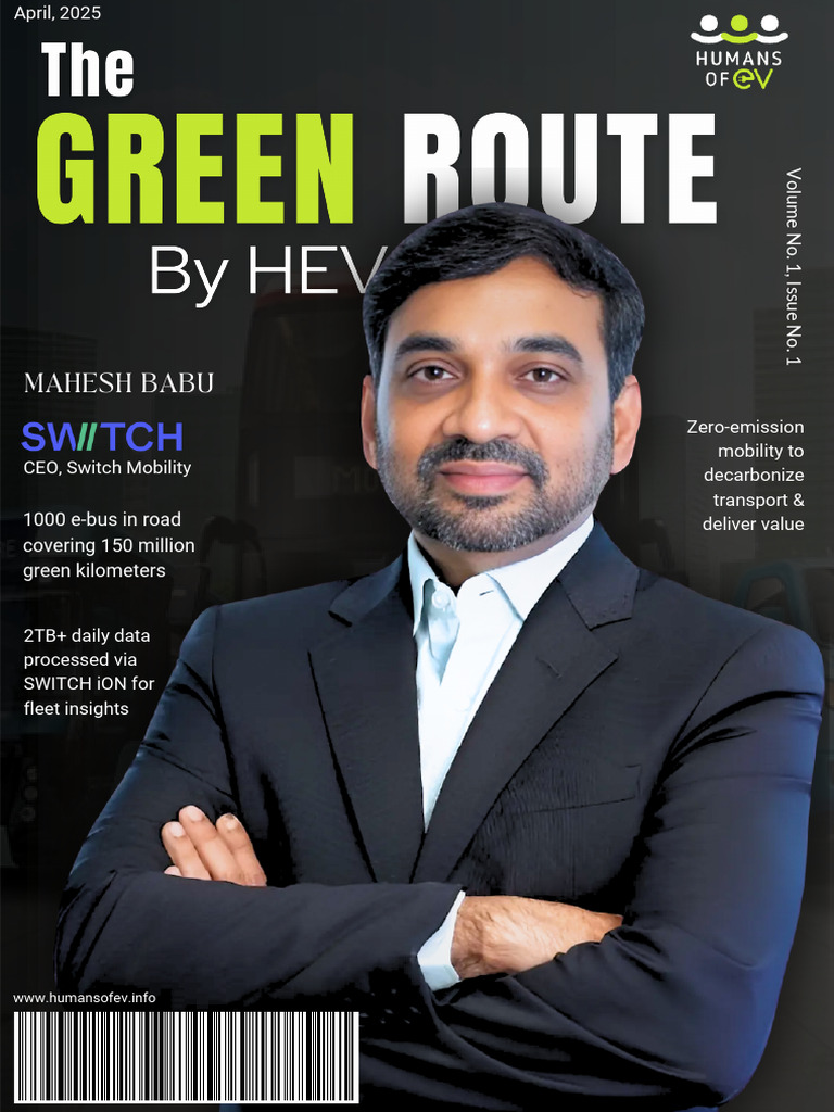 The Green Route April 2025 Volume 1 Issue 1 | PDF | Electric Vehicle ...