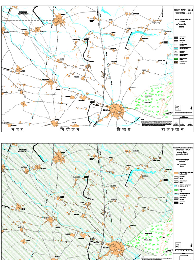 New Township Tijara Map | PDF
