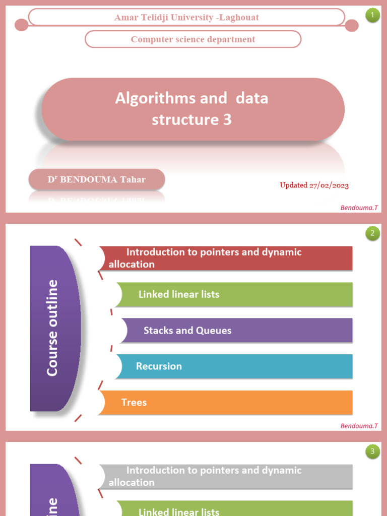 Algo - 2 Linked Linear List L2 | PDF | Pointer (Computer Programming) | Computer Science