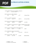 Grade 9 Unit -1 Work Sheet | PDF | Mathematics