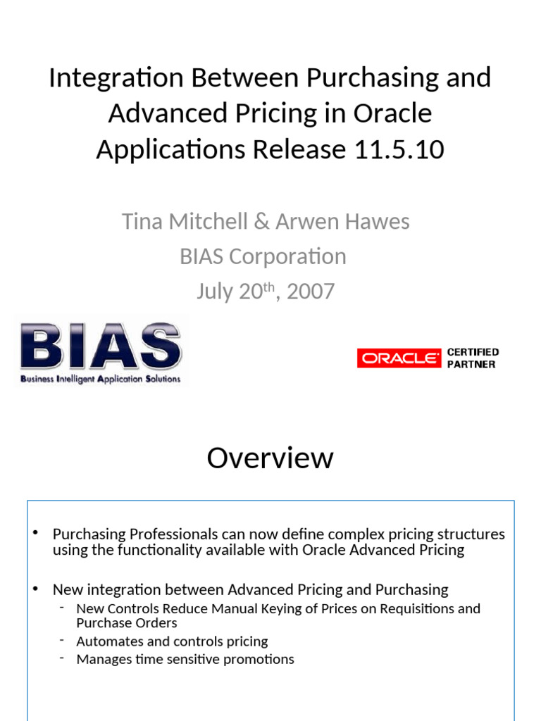 ATLOAUGAdvanced Pricing 0707 | PDF | Pricing | Accounts Payable