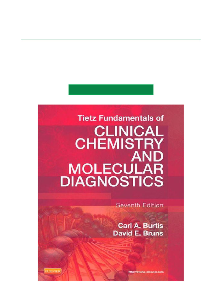 Tietz Fundamentals of Clinical Chemistry and Molecular Diagnostics, 7th ...