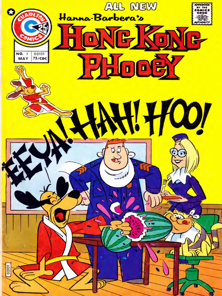 Hong Kong Phooey #1 (Charlton 1975) - Text | PDF
