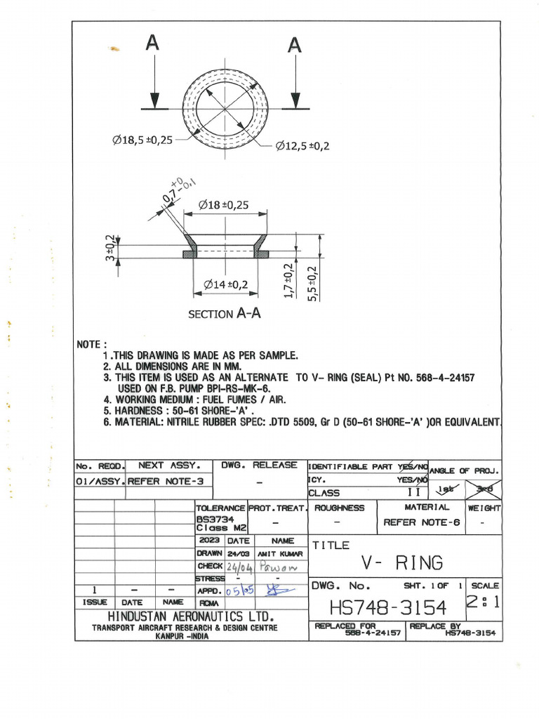 Drawing V Ring | PDF