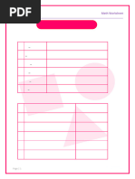 HCF and LCM Worksheet for Class 6 | PDF