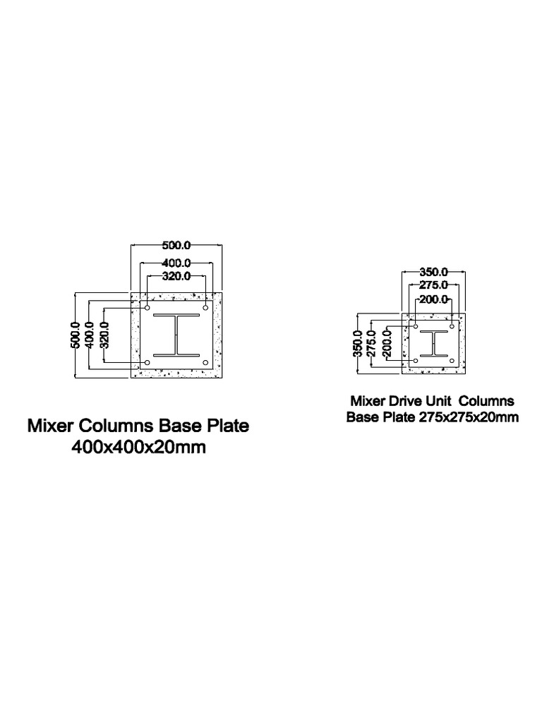 Mixer Base Plate | PDF