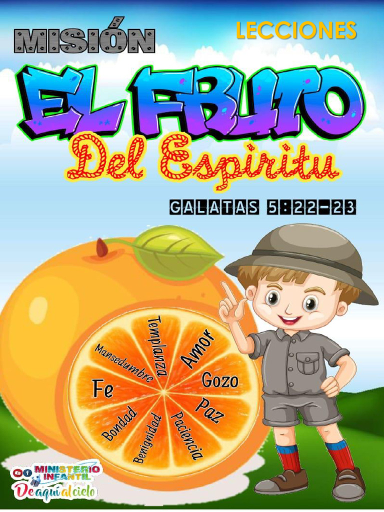 Mision El Fruto Del Espiritu Lecciones | PDF | Amor | Fruto Del ...