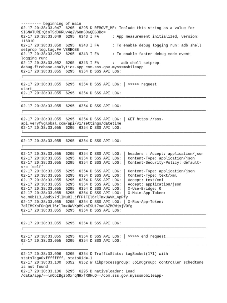 Sss Log 02 17 2025 20 38 32 | PDF | Software Engineering | Computer Programming