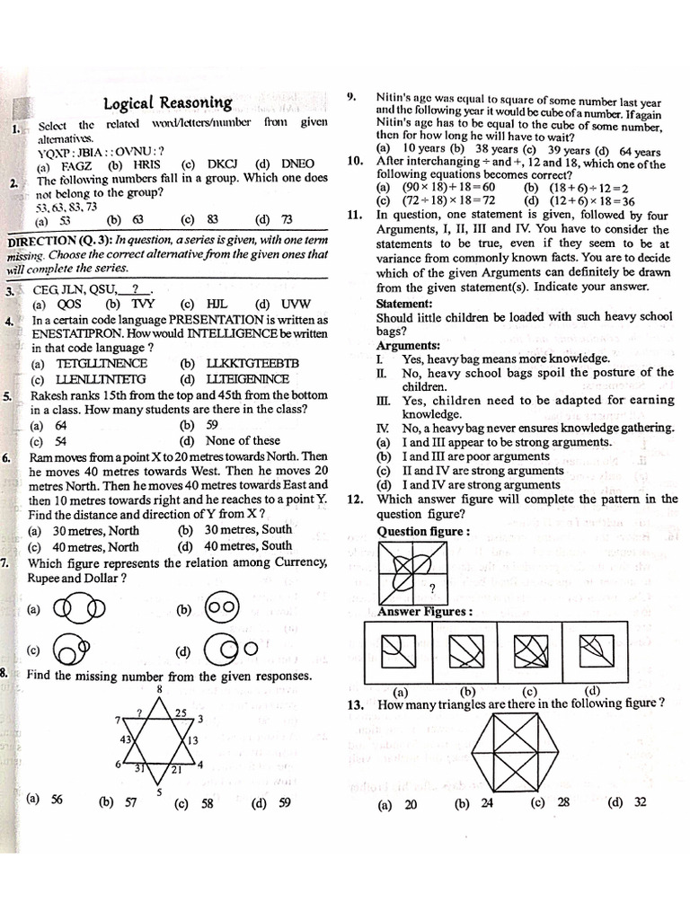 Cmat Mock Test 5 Full Course | PDF