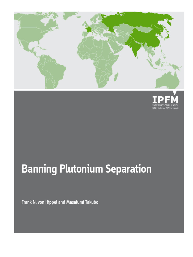 RR 20 | PDF | Nuclear Power | Plutonium