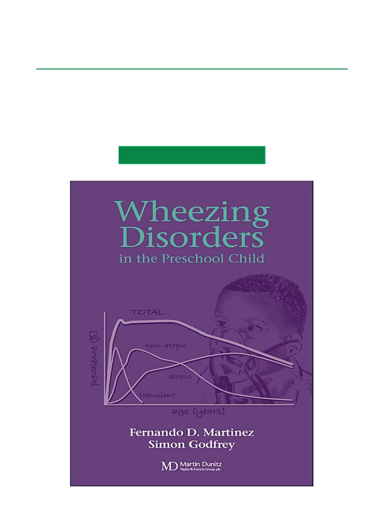 Wheezing Disorders in The Pre School Child Pathogenesis and Management ...