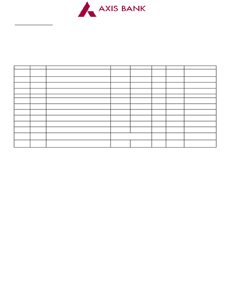 Axis Bank Trust Account Statement April-May 2023 | PDF | Transaction ...