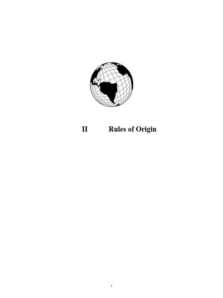WTO-Unit-3-Rules-of-Origin-2016-editon | PDF | Most Favoured Nation ...