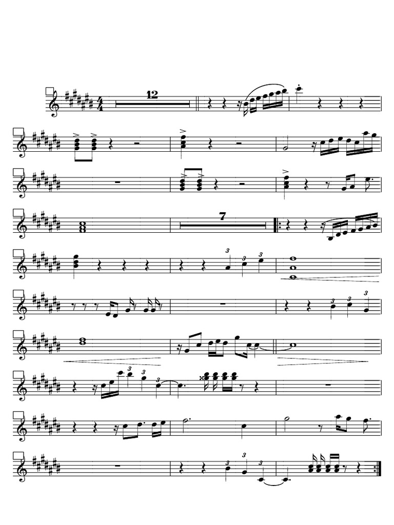 233690027 Aleluia Hosana Toque No Altar Sax Alto | PDF