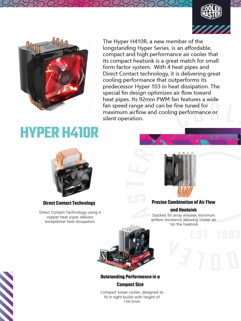 Product Sheet - Hyper H410R (2022 Updated) | PDF | Manufactured Goods