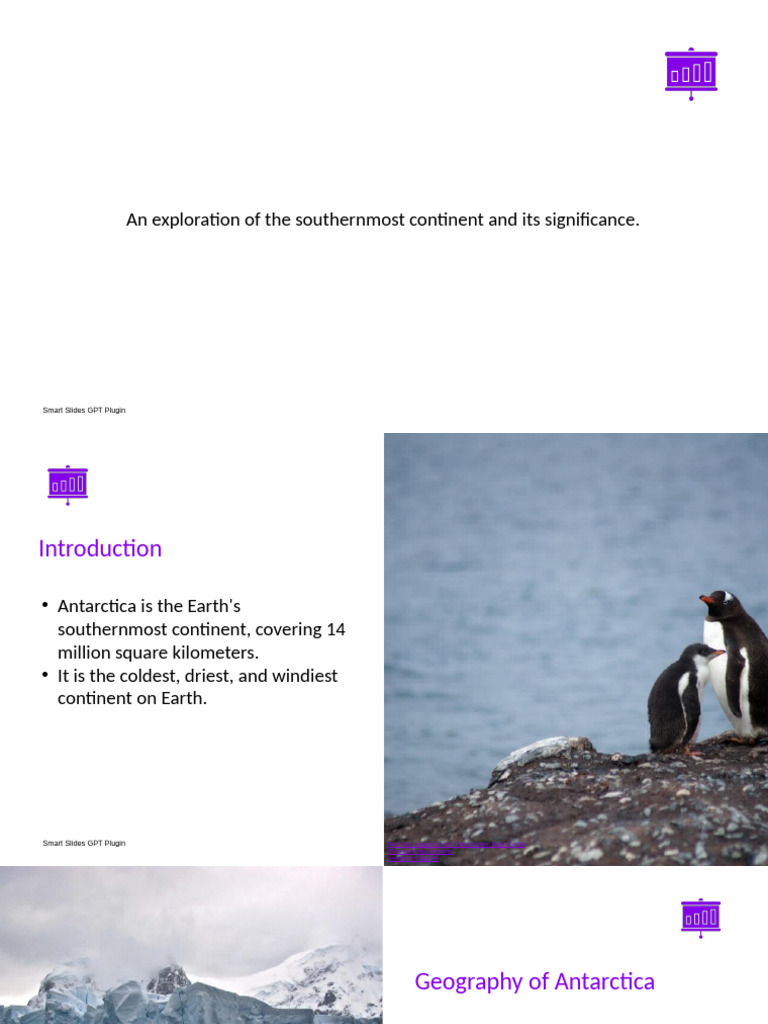 Antartica and South Pole | PDF | Antarctica | South Pole