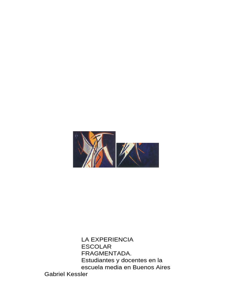 U04 - Kessler | PDF | Enseñando | Escuelas