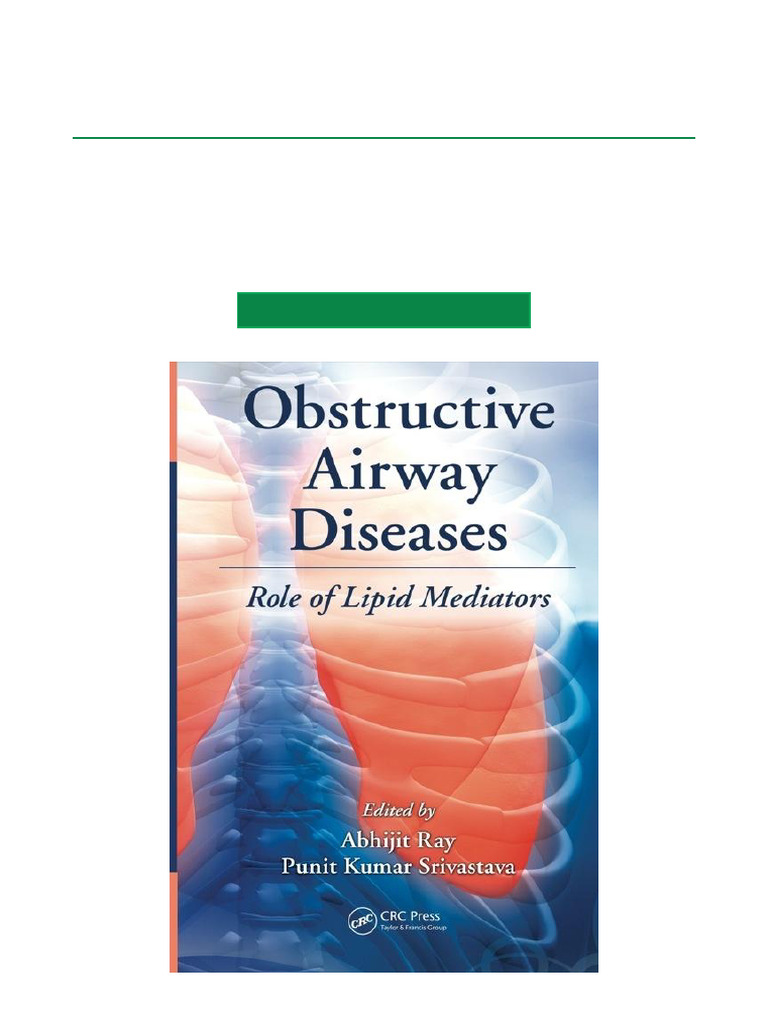 Obstructive Airway Diseases Role of Lipid Mediators - 1st Edition All Sections Download | PDF ...
