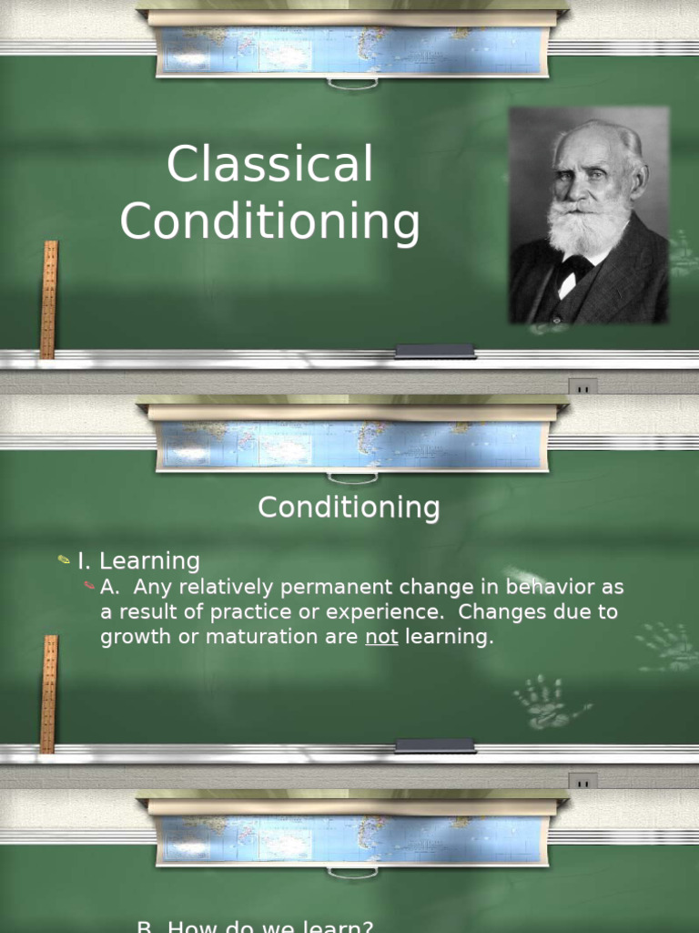 Classical Conditioning | PDF | Classical Conditioning | Behaviorism