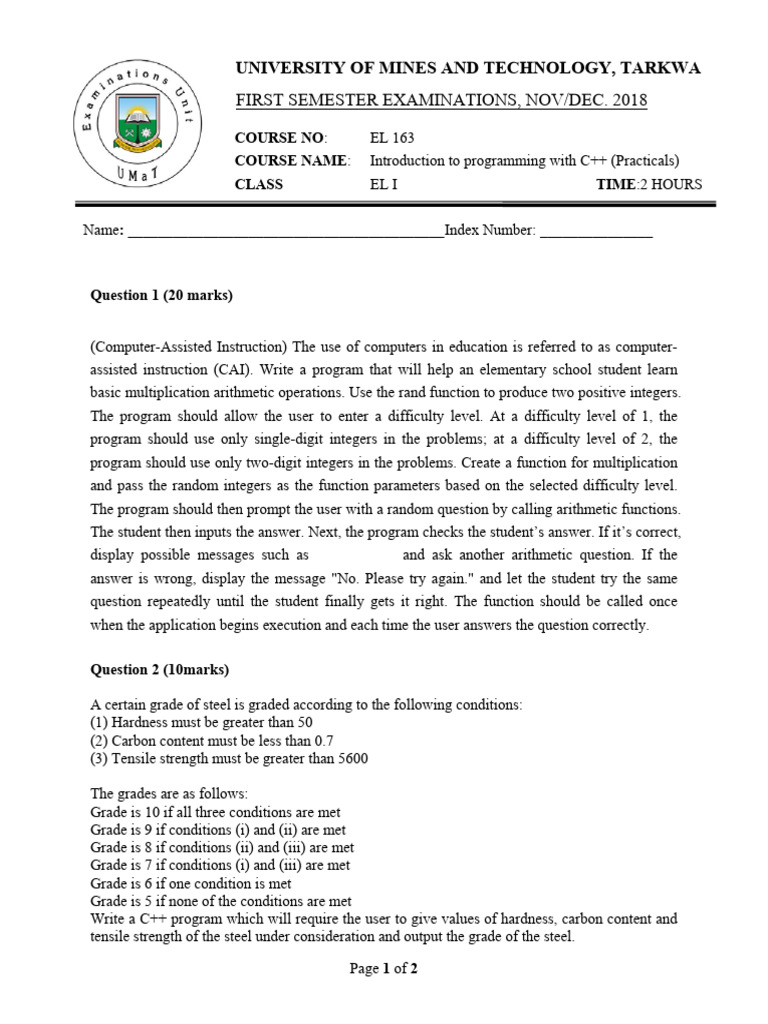 Intro To Comp Prog. - Practicals | PDF | Arithmetic | Computing
