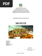 Mufete: Prato Típico de Angola | PDF | Alimentos | Culinária