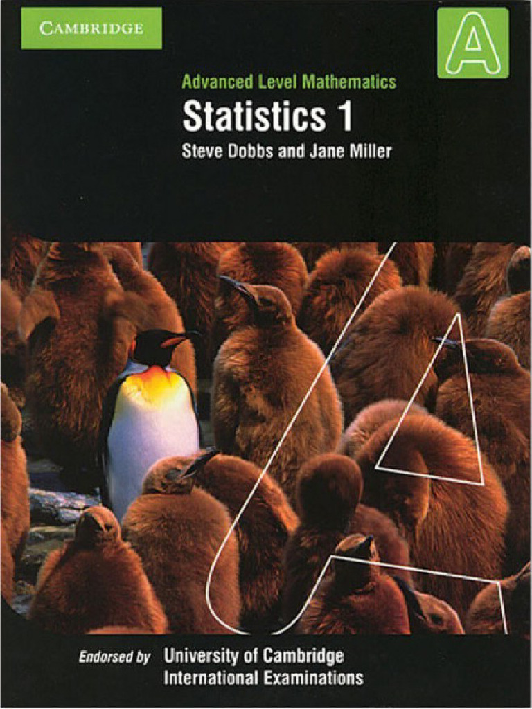 Advanced Level Mathematics Statistics1 | PDF