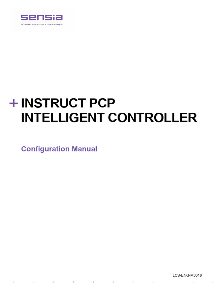 Sensia INSTRUCT PCP INTELLIGENT CONTROLLER Full | PDF | Computer Security | Security