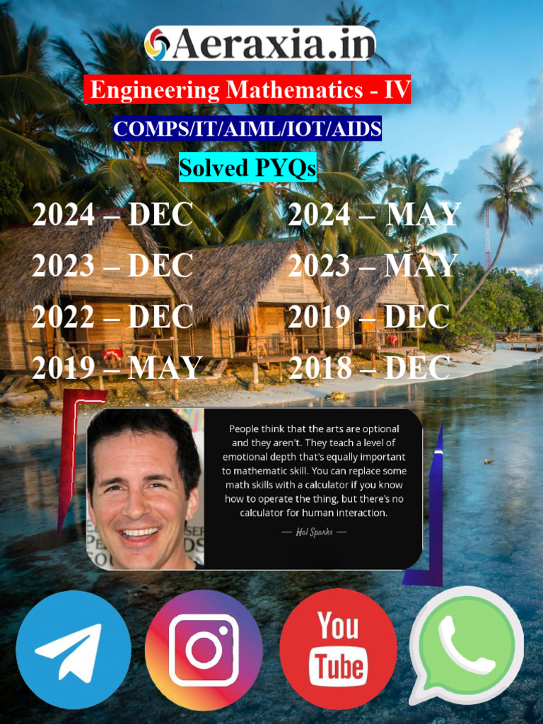 m4 - Comps, It, Aiml, Iot, Aids - Solved Pyq - 2024 Dec To 2018 May ...