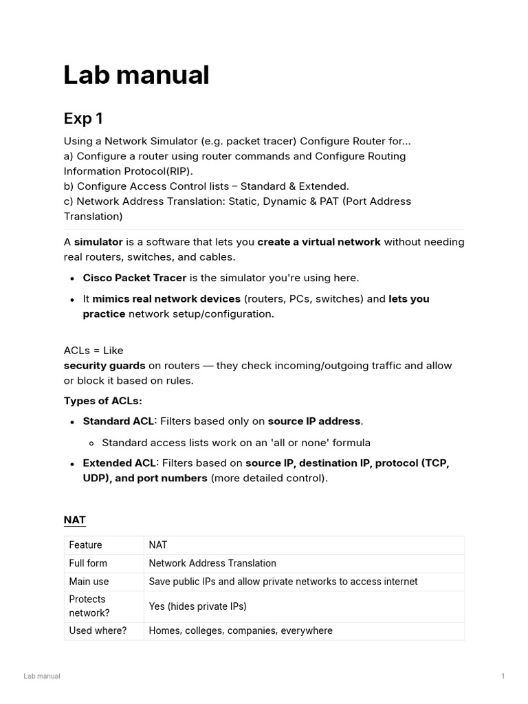 Network Configuration and Security Lab | PDF | Ip Address | Computer ...