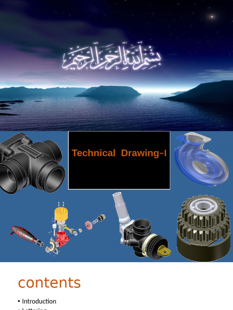 Lecture # 1 | PDF | Technical Drawing | Geometry