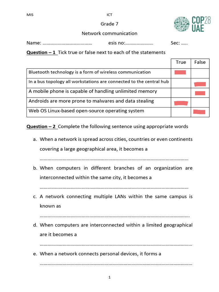 Worksheet__1__network_communication (6) | PDF | Internet Protocol Suite ...