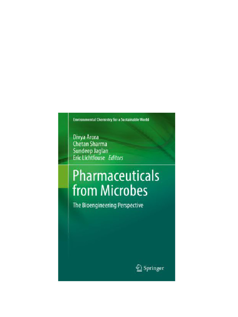 Pharmaceuticals from Microbes The Bioengineering Perspective Divya ...